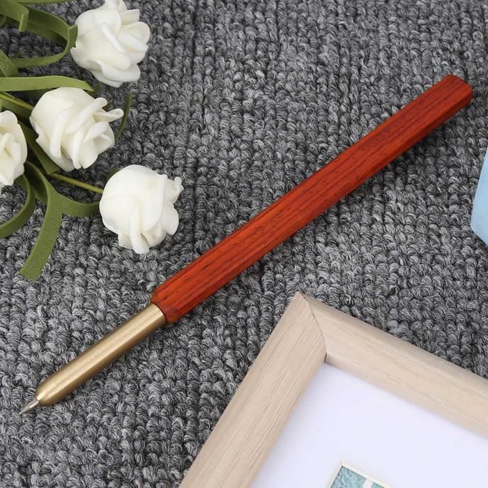 VGEBY stylo à gratter de dessin 1Pc Cheveux Peinture Scratch Pen Bois ...