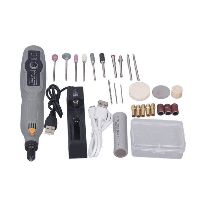 Outil de gravure - YOSOO - Stylo de gravure électrique - 3 niveaux de ...