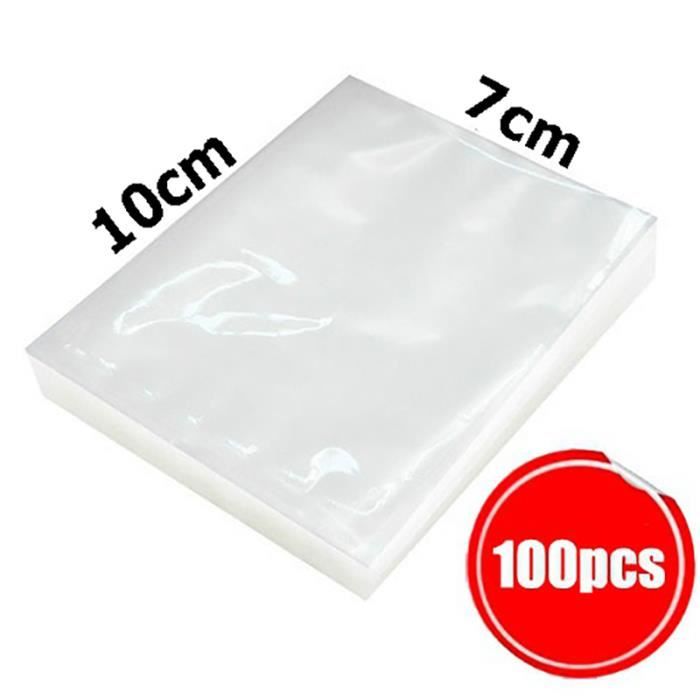SAC ALIMENTAIRE,100pcs--Sacs'emballage sous vide de haute qualité ...