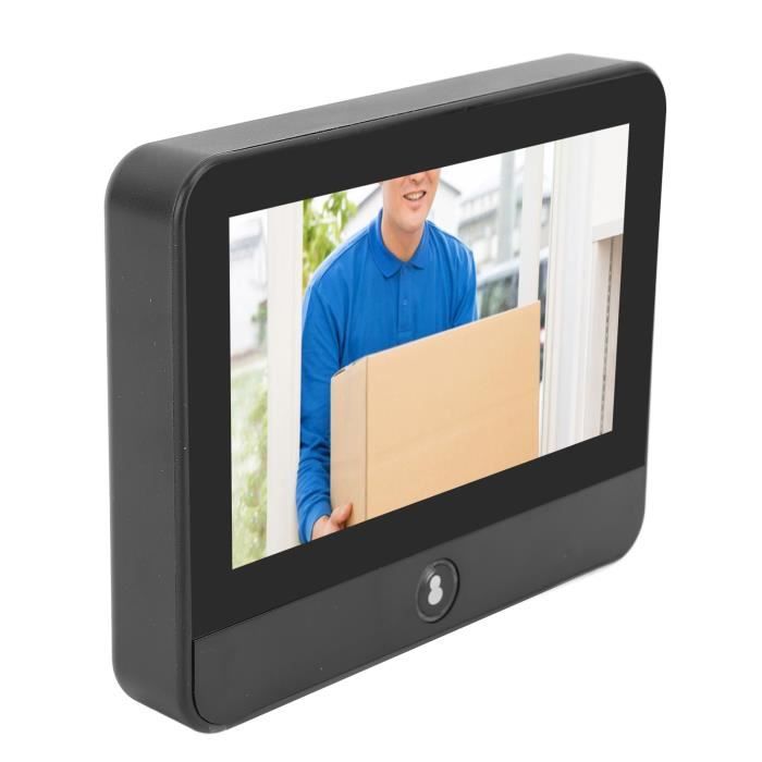 Caméra de visionneuse de porte Caméra Judas de Porte, 1080P HD Caméra ...