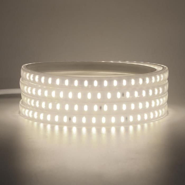 Ruban Led, 220V Bande Led Smd 2835 Ip65 Étanche 120 Leds-M, Bandeau Led ...