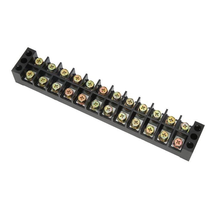 VBESTLIFE Borniers Barrière Bornier 60A 600V grand courant, câblage ...