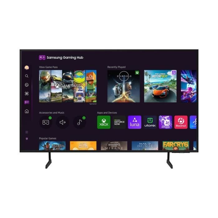 Samsung 75DU7105 - TV LED 75" (190 cm) - 4K UHD 3840x2160 - HDR - Smart ...