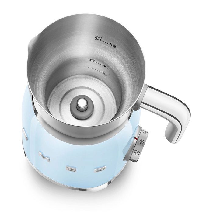 Chocolatière SMEG MFF11PBEU - Induction - Inox - 600ml - 500W - Bleu ...