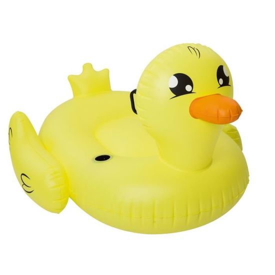 BESTWAY Bouée chevauchable Canard en PVC 188x127 cm avec repose verre ...