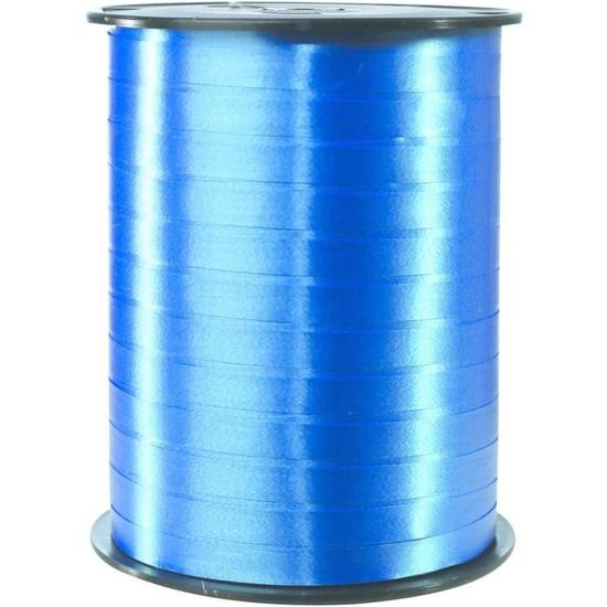 601713C - Une Bobine De Ruban Bolduc Lisse - 500Mx0,7 Cm - Bleu France ...