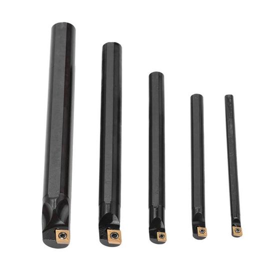 EJ.life ensemble de porte-outils de tournage 5 pièces 7/10/12/16 / 20mm CLCR tour outil de ...