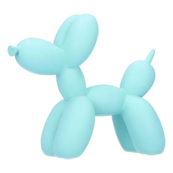 Qiilu Sculpture en résine chien ballon Ballon Chien Animal Art ...