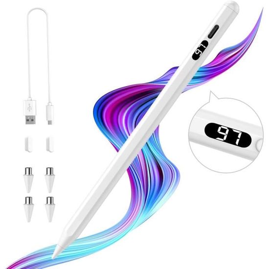 Stylet À Écran Tactile, Stylet À Charge Rapide Compatible Avec Ipad ...