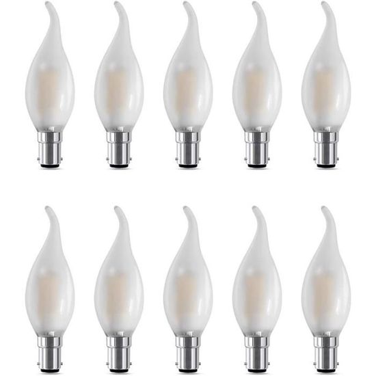 Ampoule Baillonette LED B15 Dimmable C35 4W Ampoules Baïonnette ...