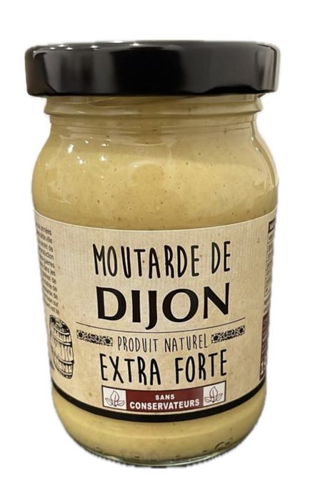 LOT DE 8 POTS DE MOUTARDE DE DIJON EXTRA FORTE - POTS DE 190G ...