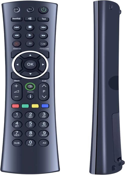 Télécommande de Rechange RM-I08UM Compatible avec Humax FreeSat+ TV HDD ...