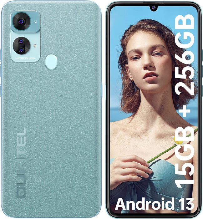 C33 Téléphone Portable 2024,15Go+256Go (2Tb Expansion),Ecran 6.8" Hd+ Android 13 Smartphone ...