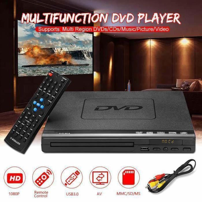 Lecteur DVD Lecteur EVD Multi-région ADH VCD Music Dis Player Système ...