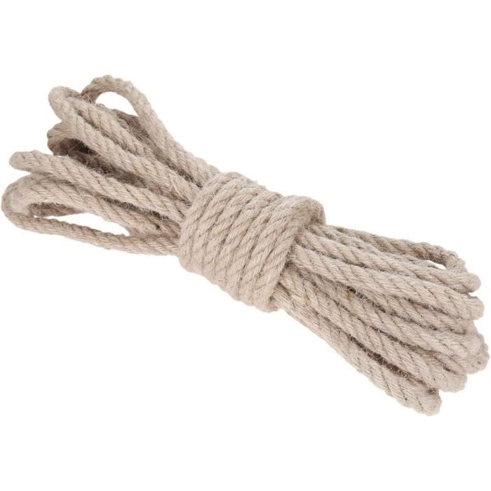 Zkenshan-Ficelle Jute Natural Jute Corde Type Twine Rouleaux De Chanvre ...