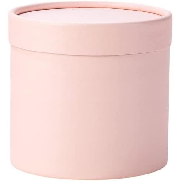 Boîte De Fête En Carton Rose Avec Couvercles Seau À Fleurs Cadeau ...