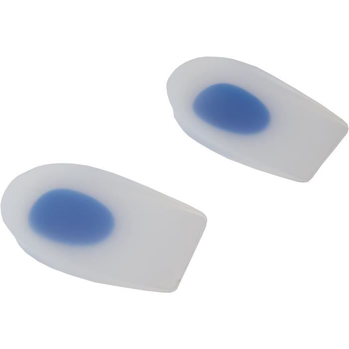 Pro11 - Semelle orthopédique en silicone Bleu pour la douleur au talon ...