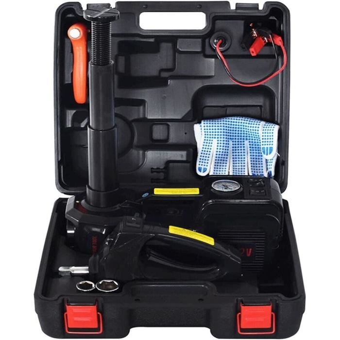 Boîte à Outils 5Ton 3 en 1 Kit de cric de Voiture électrique 155-530mm ...