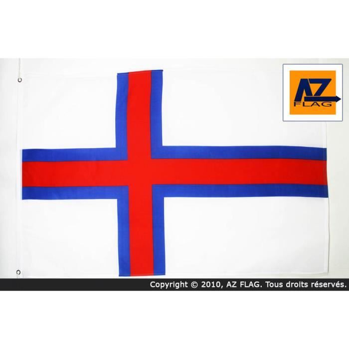Drapeau Iles Féroé 150x90cm - féroïen Haute qua… - Cdiscount