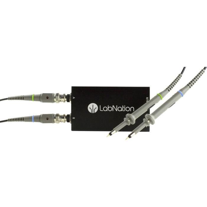 Oscilloscope USB open source LabNation Smartscope 30 MHz 10 voies 100 Méch/s 4 Mpts 8 bits ...