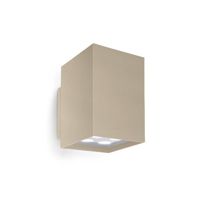 Leds-C4 Afrodita - Applique Murale Extérieure LED Up & Down Or 10cm ...