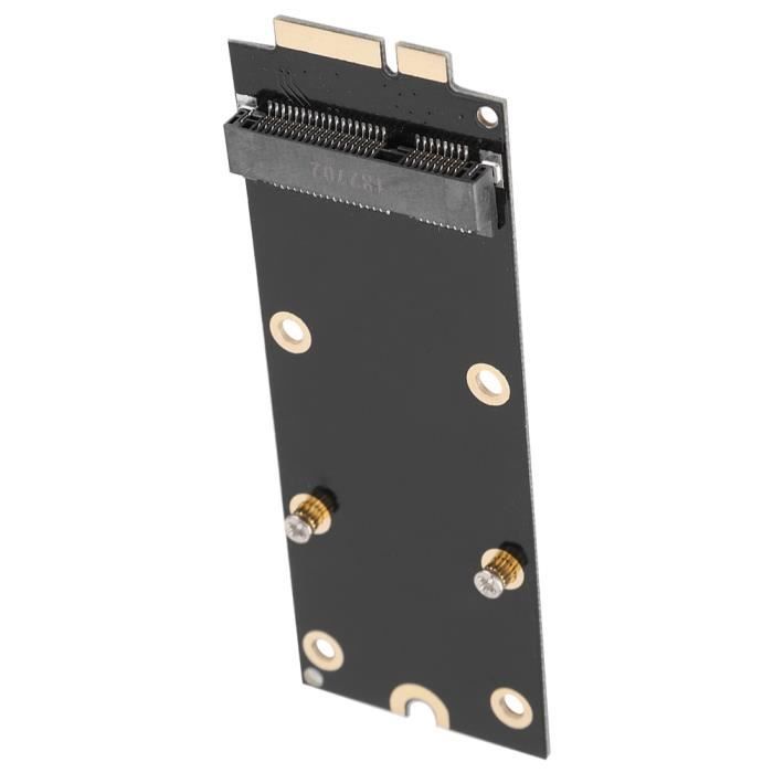 Fdit carte adaptateur SSD mSATA Carte adaptateur mSATA SSD vers SATA pour MacBook Pro 2012 MC976 ...