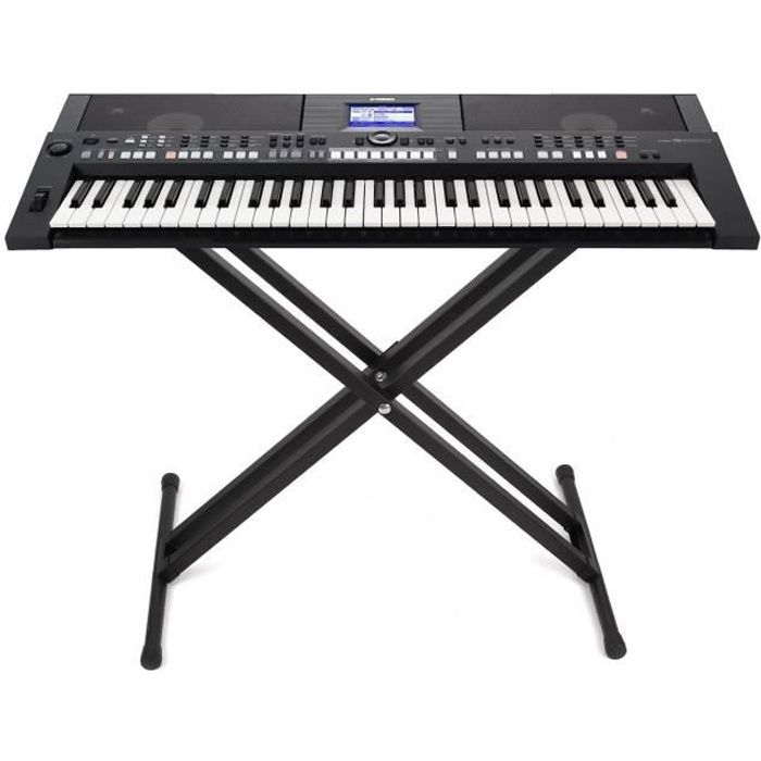 FEMOR Stand Clavier SET pour Clavier Numérique avec Nupitre Clavier ...