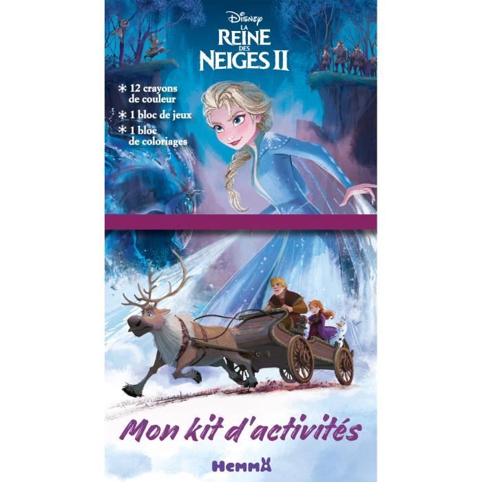 Kit d'activités - Hemma - Disney La Reine des Neiges 2 - 194x118 mm ...