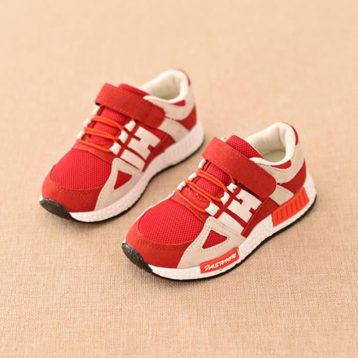 Enfants Chaussures baskets Bébé Garçon filles v... Rouge - Cdiscount ...