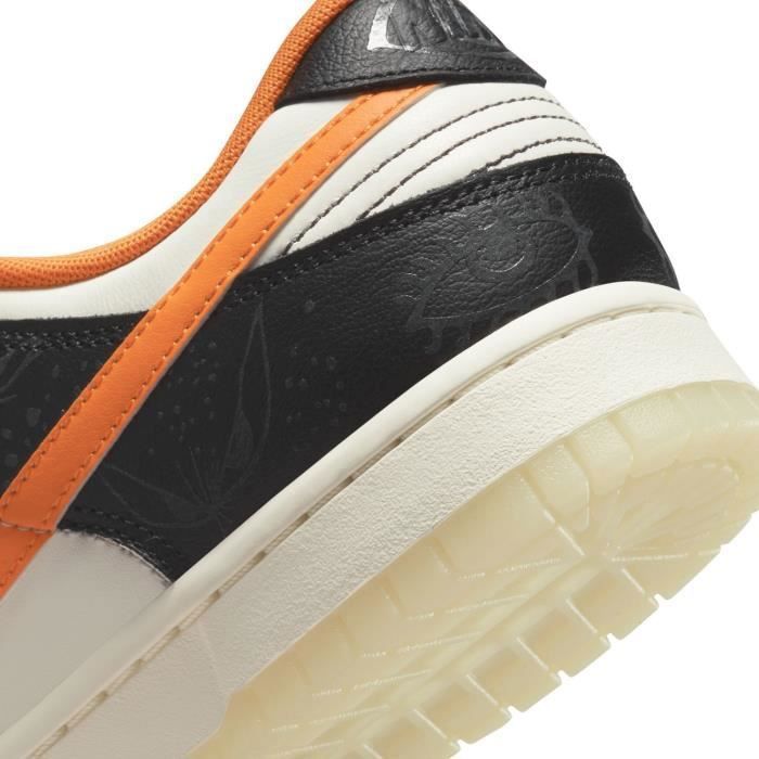 Nike Dunk Low Retro Premium Sail/Starfish-Black Beige - Cdiscount ...