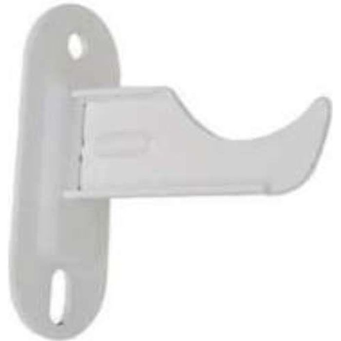 Support radiateur fonte type rideau - PLOMBELEC - 120mm - époxy blanc ...