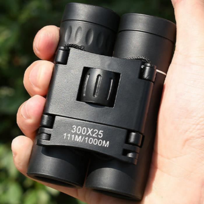 RUMOCOVO® Jumelles professionnelles puissantes à Zoom 300x25, longue ...