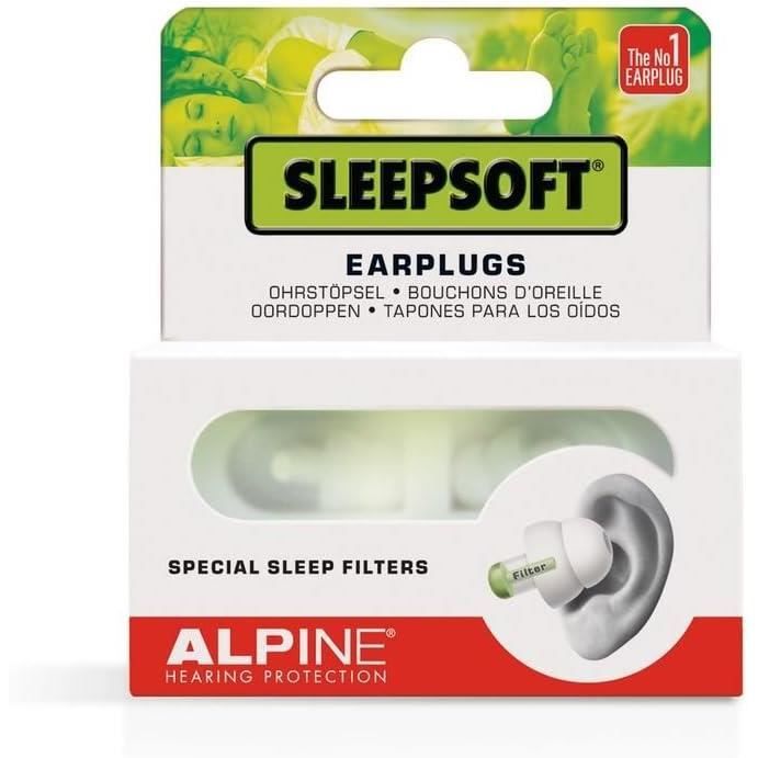 Alpine Sleepsoft Bouchons D'Oreilles Pour Dormir Blanc[H355 ...