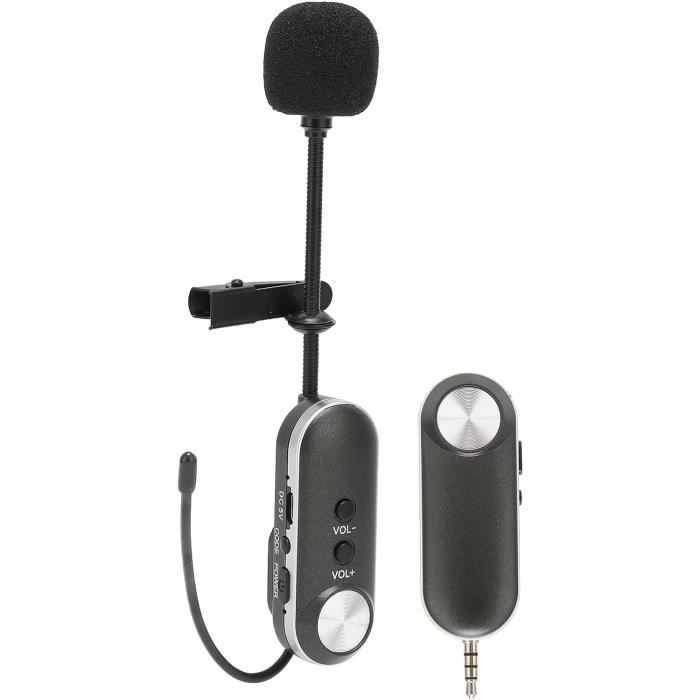 Micro Cravate Sans Fil Uhf, Système De Micro Sans Fil Professionnel ...