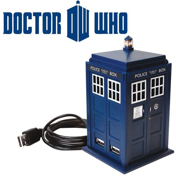 Hub usb docteur who tardis, gadget geek - Cdiscount Informatique