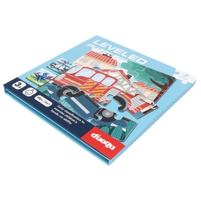 Zerodis puzzle en bois 48 Pièces Puzzle Pin, Bien Conçu avec des Bords ...