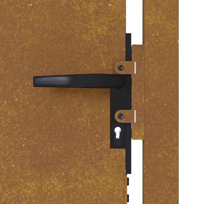 "Rebais 2026" Portail de jardin robust 1PC - ZENCORE - PORTILLON D ...