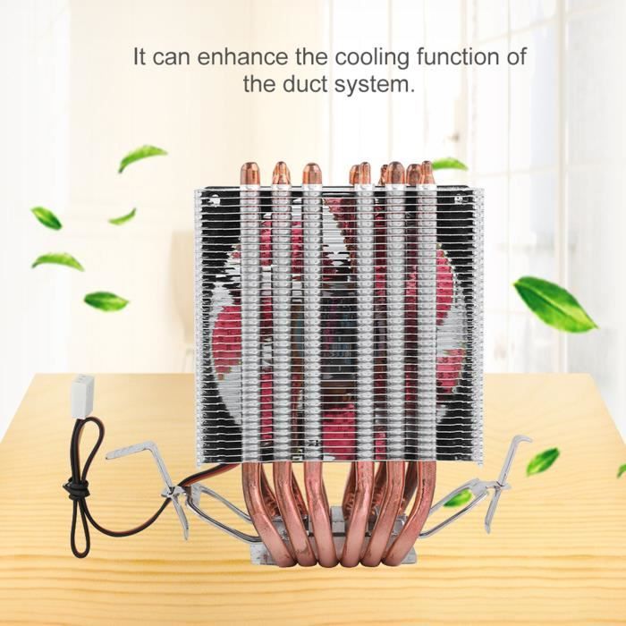 TMISHION radiateur de CPU Ventilateurs de processeur d'ordinateur ...