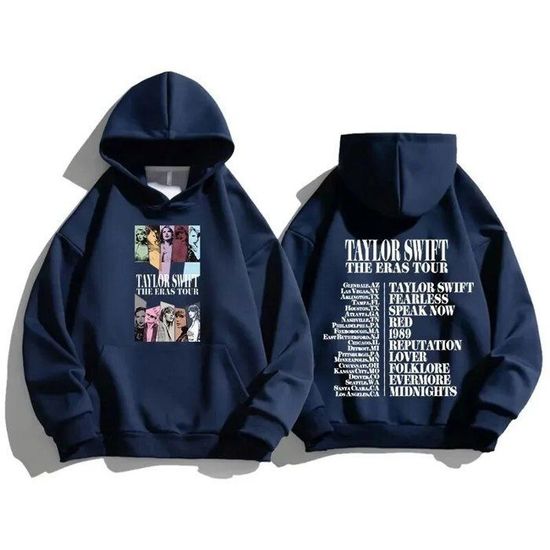 Sweats à capuche Taylor The Eras Tour pour hommes,pull PVD,impression ...