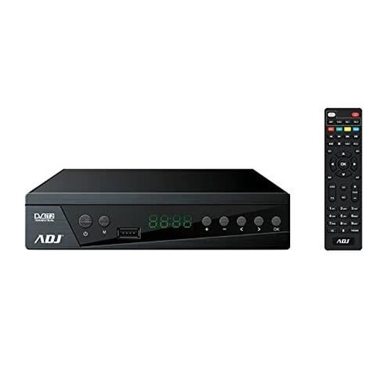ADJ DÉCODEUR NUMÉRIQUE TERRESTRE TV DVB-T2 IPTV H.265 10 BIT, FULL HD ...