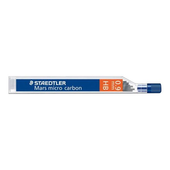 STAEDTLER Mars micro carbon Mine de crayon HB noir jet 0.9 mm pack de ...