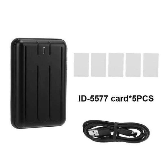 GP13321-Lecteur de carte noir RFID NFC IC 13.56MHZ. graveur de carte ID Cuid 125KHZ. duplicateur ...