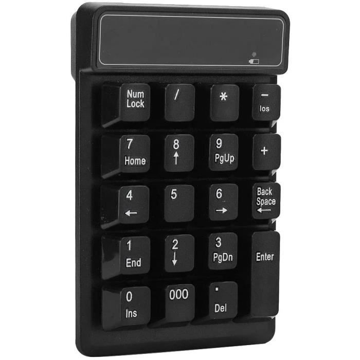 Pavé numériqueClavier sans Fil Portable 10 Millions de clicsConnexion ...