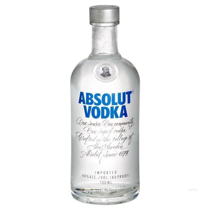 Absolut Original Vodka Suédoise - 40,0% Vol. - 4,5 Litres - La cave ...
