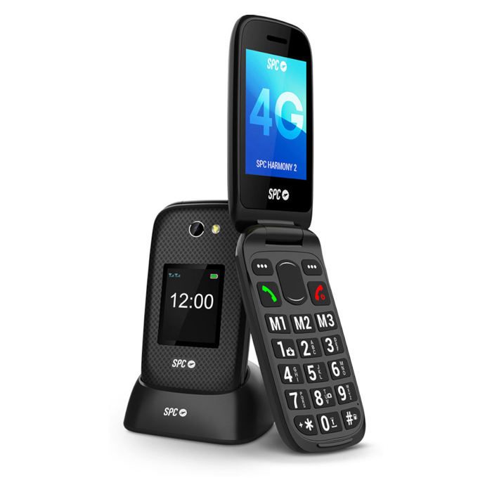 Téléphone portable - SPC - HARMONY 2 - 4G - Touches XL - Volume 104dB ...