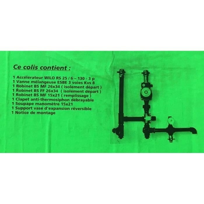 ACV - KIT DE RACCORDEMENT HYDRAULIQUE KRI - Cdiscount Bricolage