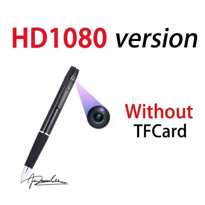 Seulement Stylo Caméra-Mini caméra stylo portable Full HD 1080P, micro ...