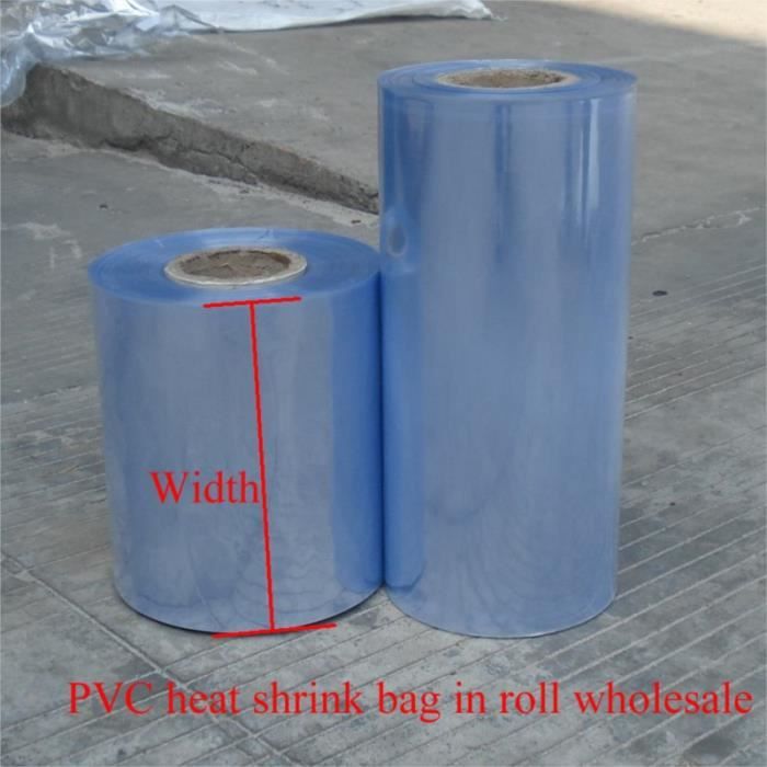 Tube d'emballage thermorétractable - PVC - 1kg - Film transparent ...