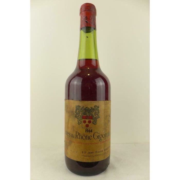 Gigondas jean-pierre brotte rouge 1964 - rhône - La cave Cdiscount