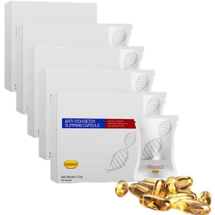 Soothe&Slim Anti-Itch Detox Slimming Capsule, Instant Anti-Itch Detox ...